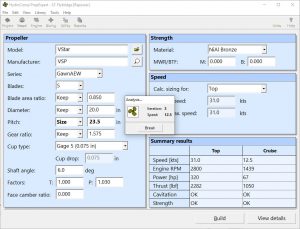 PropExpert | Propeller Cavitation - Sizing & Analysis Software | HydroComp, Inc.
