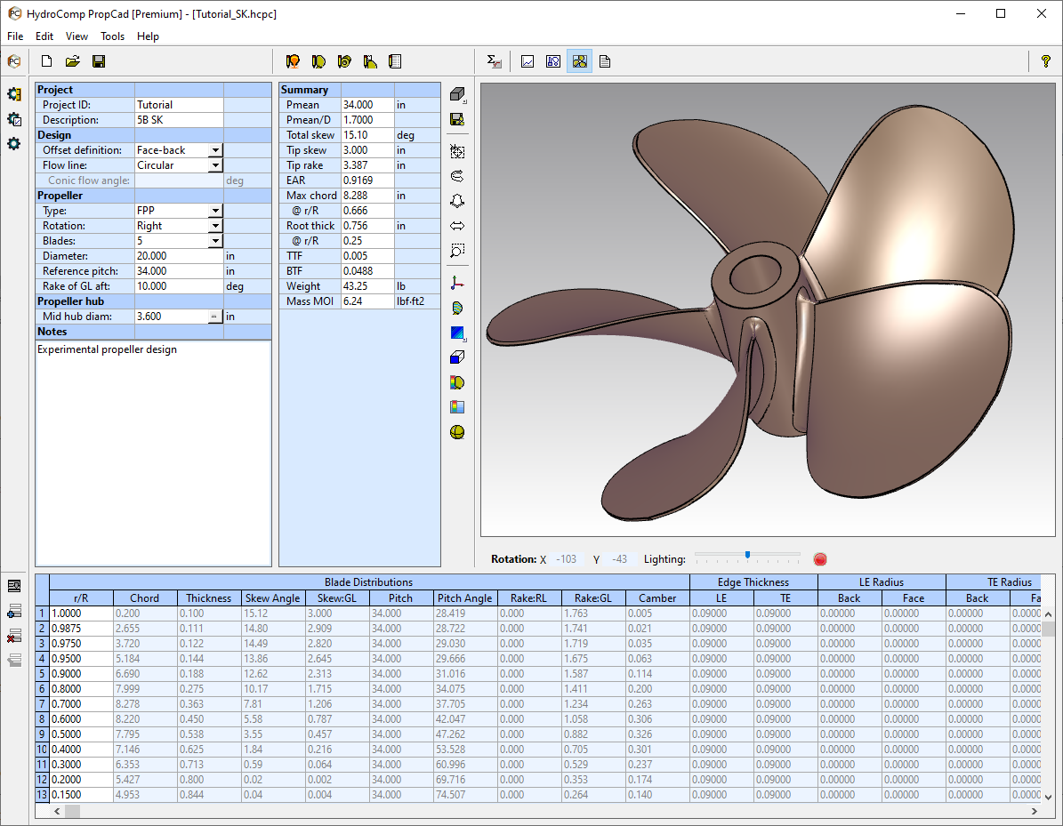 HydroComp PropCad 2022 Released - HydroComp, Inc.